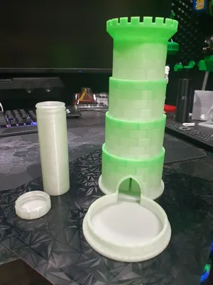 Collapsible dice tower by Poli27 - MakerWorld