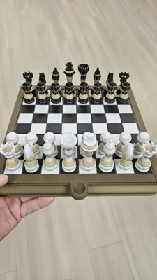 Chess Set (pocket size profile)(magnetic optional) by iBrawn3D ...