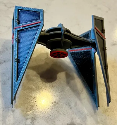 Tie Interceptor kit card Star wars by angrelouMakerWorld: Download Free ...