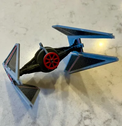 Tie Interceptor kit card Star wars by angrelouMakerWorld: Download Free ...