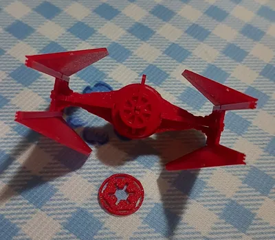 Tie Interceptor kit card Star wars by angrelou - MakerWorld