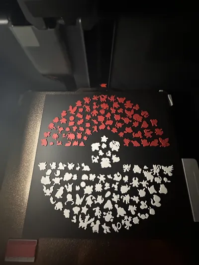 Gen 1 Pokeball Who's that Pokémon Frame by ramorimdias MakerWorld ...