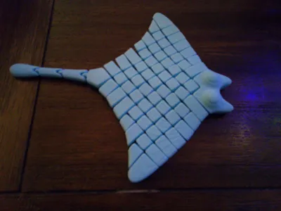 cute flexi manta ray - adorable manta ray by MingGY MakerWorld ...