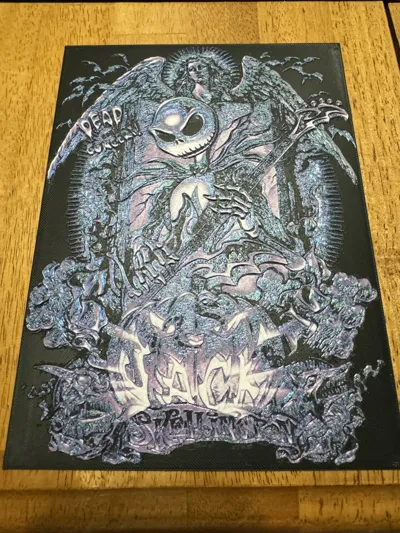 Jack Skellington Band Poster by cyanidesugar - MakerWorld