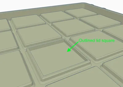 Gridfinity Rugged Case "Light" R3 - 150+ SIZES Remixed by suit1337 ...