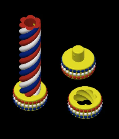 twist fidget by ENIQUE3D - MakerWorld