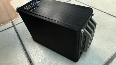 Raspberry Pi 5 Four Bay NAS by mklements MakerWorld: Download Free 3D ...