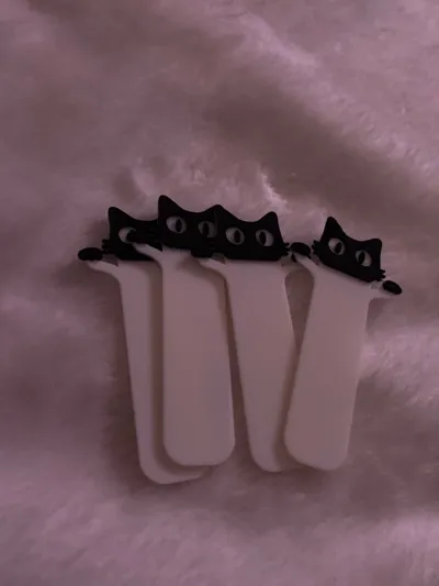 Cat Bookmark by Jonas MakerWorld: Download Free 3D Models