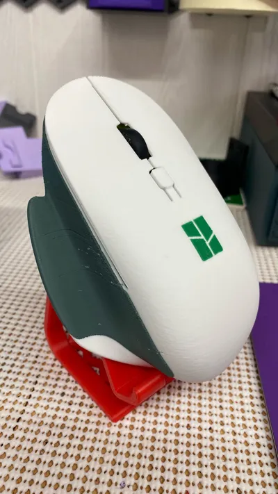 "Manta" mouse - Bambu Lab Mouse Kit Compatible by Jorge Rui MakerWorld ...