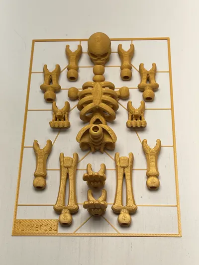 Skeleton Kit Card-Tinkercad Remixed by High Desert 3D MakerWorld ...