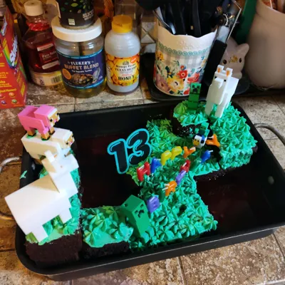 Minecraft Lama - Free 3D Print Model - MakerWorld