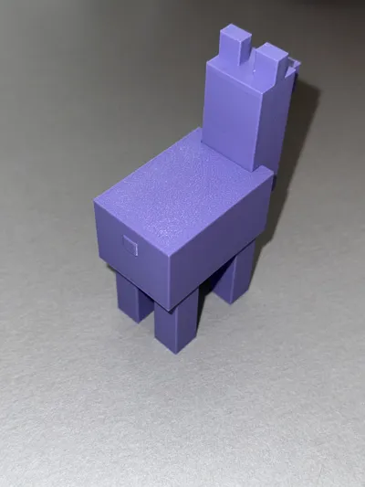 Minecraft Lama by GauRook - MakerWorld
