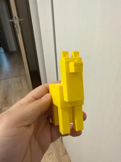 Minecraft Lama - Free 3D Print Model - MakerWorld