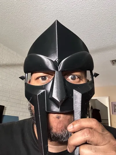 MF DOOM MASK - Free 3D Print Model - MakerWorld