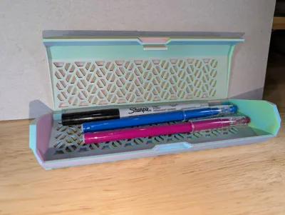 Integrated printing pencil box - Free 3D Print Model - MakerWorld
