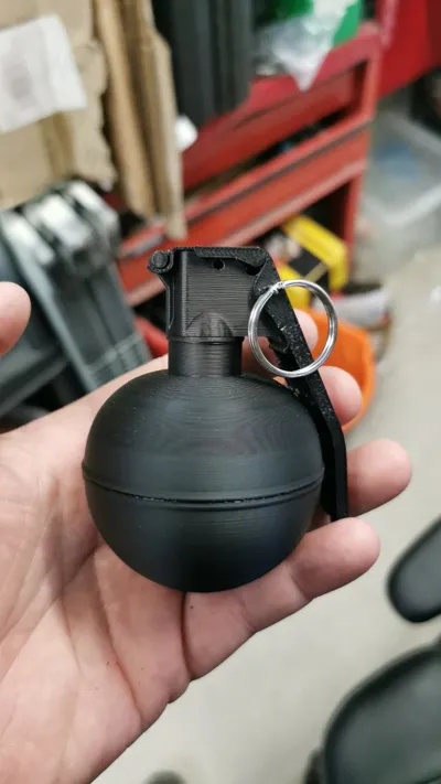 Realistic M67 Fragmentation Grenade Model by missing_string MakerWorld: Download Free 3D Models