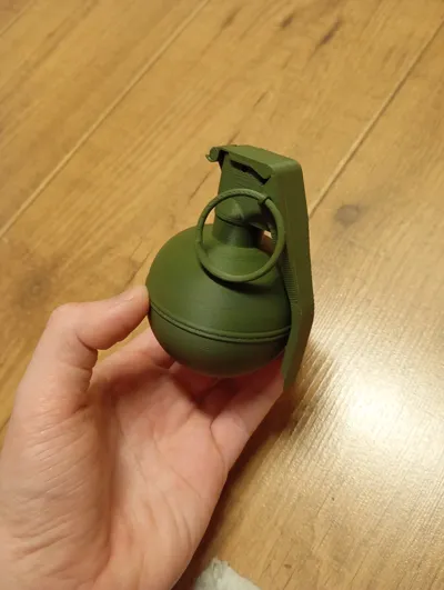Realistic M67 Fragmentation Grenade Model by missing_string MakerWorld: Download Free 3D Models