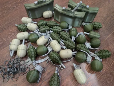 Realistic M67 Fragmentation Grenade Model by missing_string MakerWorld: Download Free 3D Models