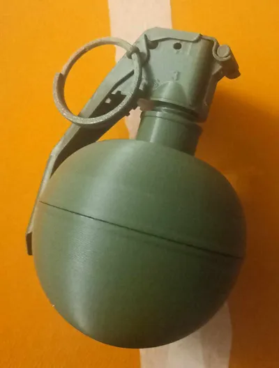 Realistic M67 Fragmentation Grenade Model by missing_string MakerWorld: Download Free 3D Models