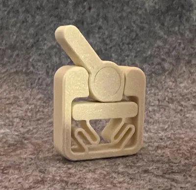 Print-in-Place Fidget Toggle Switch - Free 3D Print Model - MakerWorld