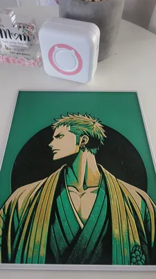 Hueforge - One Piece - Zoro Side View by Cloudy Nostalgia - MakerWorld