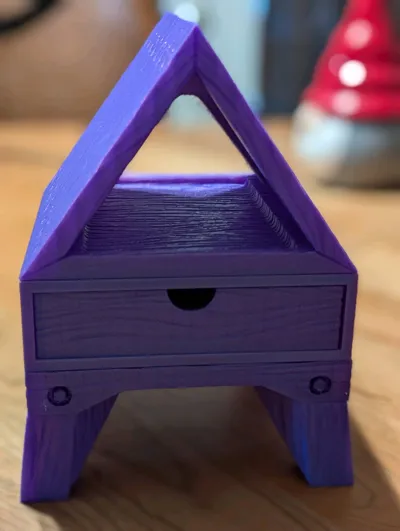The Book House - Modular Book Holder and drawers - Free 3D Print Model ...