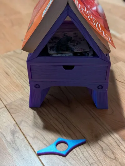 The Book House - Modular Book Holder and drawers - Free 3D Print Model ...