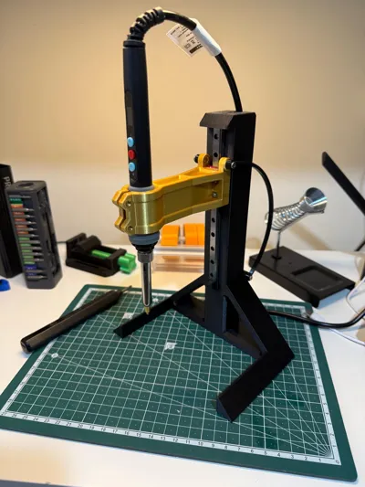 Heat Insert Press - Free 3D Print Model - MakerWorld
