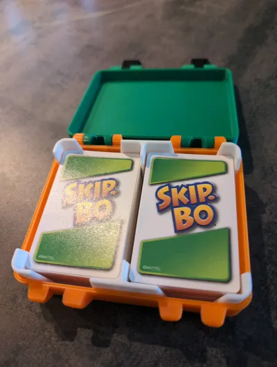 Skip.Bo Card Box - SnapLock - Free 3D Print Model - MakerWorld