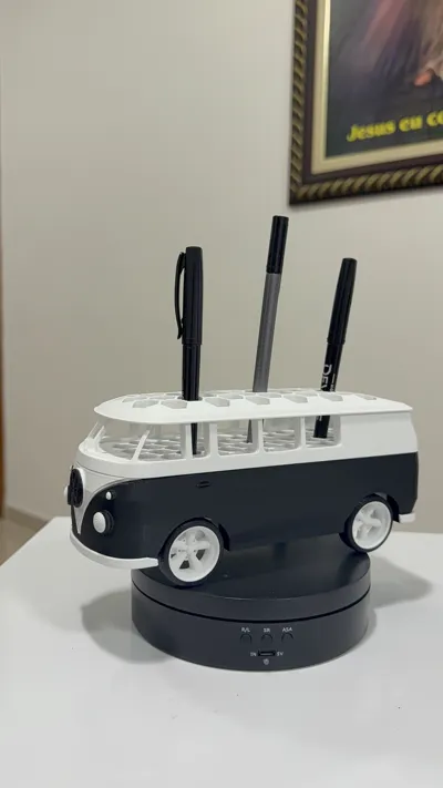 VW Bus Marker Holder Remixed by peto.r_ MakerWorld: Download Free 3D Models