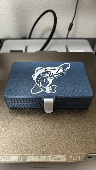 Fishermans Tackle Box - Free 3D Print Model - MakerWorld