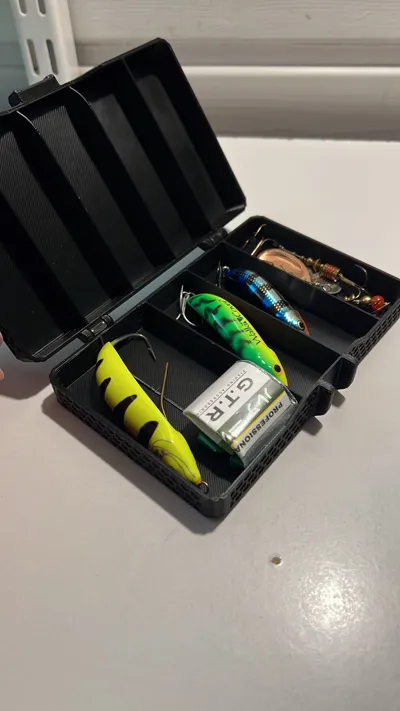 Fishermans Tackle Box - Free 3D Print Model - MakerWorld