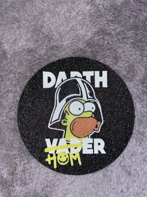 Homer Simpson Coaster / Star Wars / Darth Vader / by 3D Prints This ...