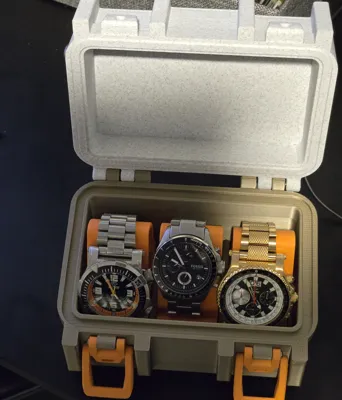 Gridfinity 3x2 Watch Case (12U) by mystoopidstuff MakerWorld: Download ...