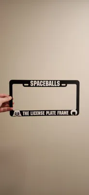 Spaceballs - The License Plate Frame, 2 pieces Remixed by kirkg ...