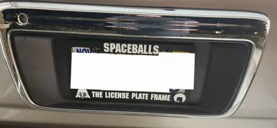 Spaceballs - The License Plate Frame, 2 pieces Remixed by kirkg ...