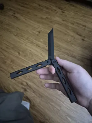 Fidget Butterfly Knife Remixed by IzzyXD MakerWorld: Download Free 3D ...