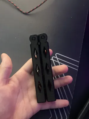 Fidget Butterfly Knife Remixed by IzzyXD - MakerWorld