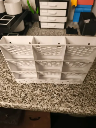 Baking pouch ingredients kitchen shelf organizer - Free 3D Print Model ...