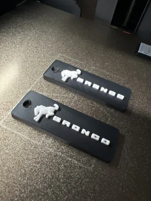 bronco keychain by psalms118woodcrafts MakerWorld: Download Free 3D Models