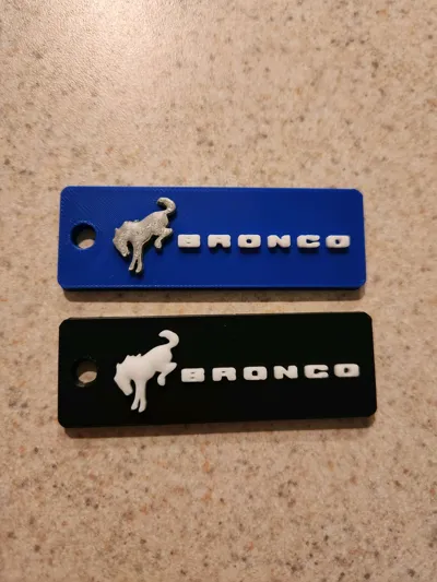 bronco keychain by psalms118woodcrafts MakerWorld: Download Free 3D Models