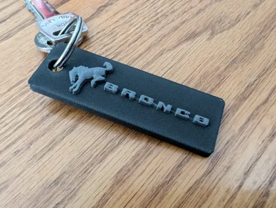 bronco keychain by psalms118woodcrafts MakerWorld: Download Free 3D Models