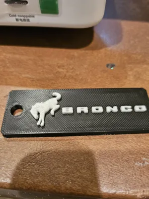 bronco keychain by psalms118woodcrafts MakerWorld: Download Free 3D Models