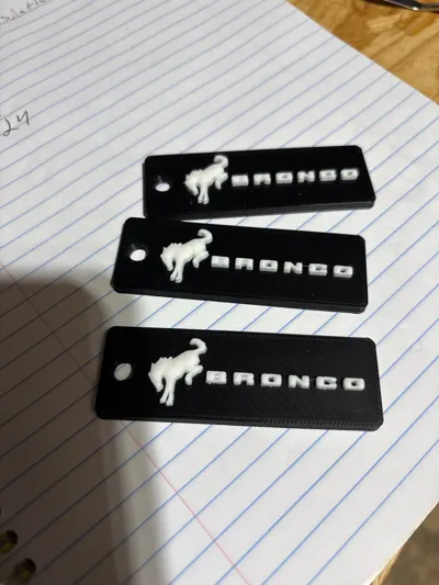 bronco keychain by psalms118woodcrafts MakerWorld: Download Free 3D Models