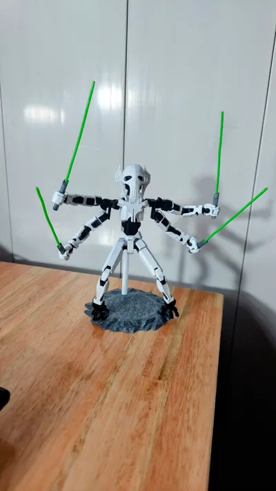 Grevious 13 Model - 3D Innovators Studio Remixed by Mythmarco MakerWorld: Download Free 3D Models