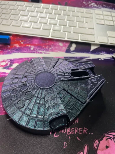 Millennium Falcon Wireless Mouse by 上进的up主 - MakerWorld
