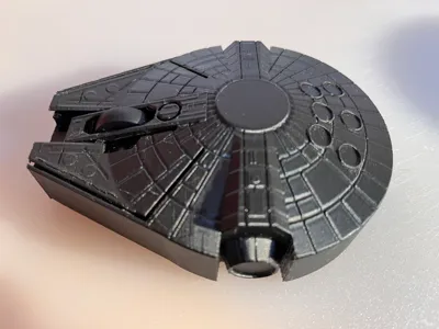 Millennium Falcon Wireless Mouse by 上进的up主 - MakerWorld