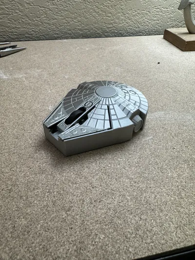 Millennium Falcon Wireless Mouse by 上进的up主 - MakerWorld