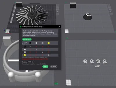 Jet Engine Clock Multicolor Remixed by Herroc8 MakerWorld: Download Free 3D Models