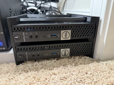 Rack de Armazenamento para Dell Optiplex Micro por Athers3d MakerWorld ...